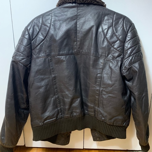 Chess King | Jackets & Coats | Vintage Chess King Leather Bomber Jacket ...